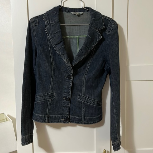 CAbi | Jackets & Coats | Cabi Breasted Jean Jacket | Poshmark